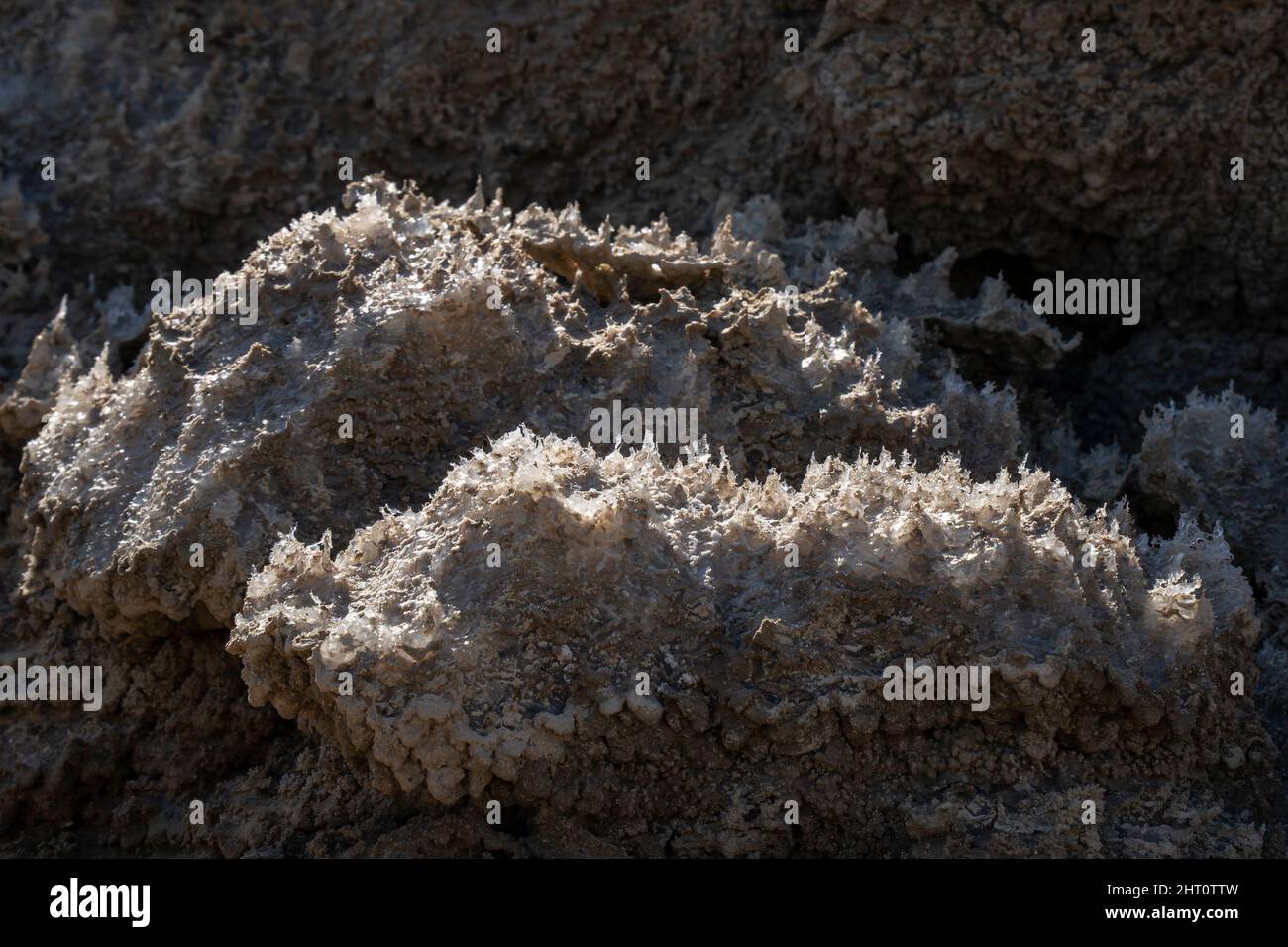 Dead sea halite deposits rocks hi-res stock photography and images - Alamy