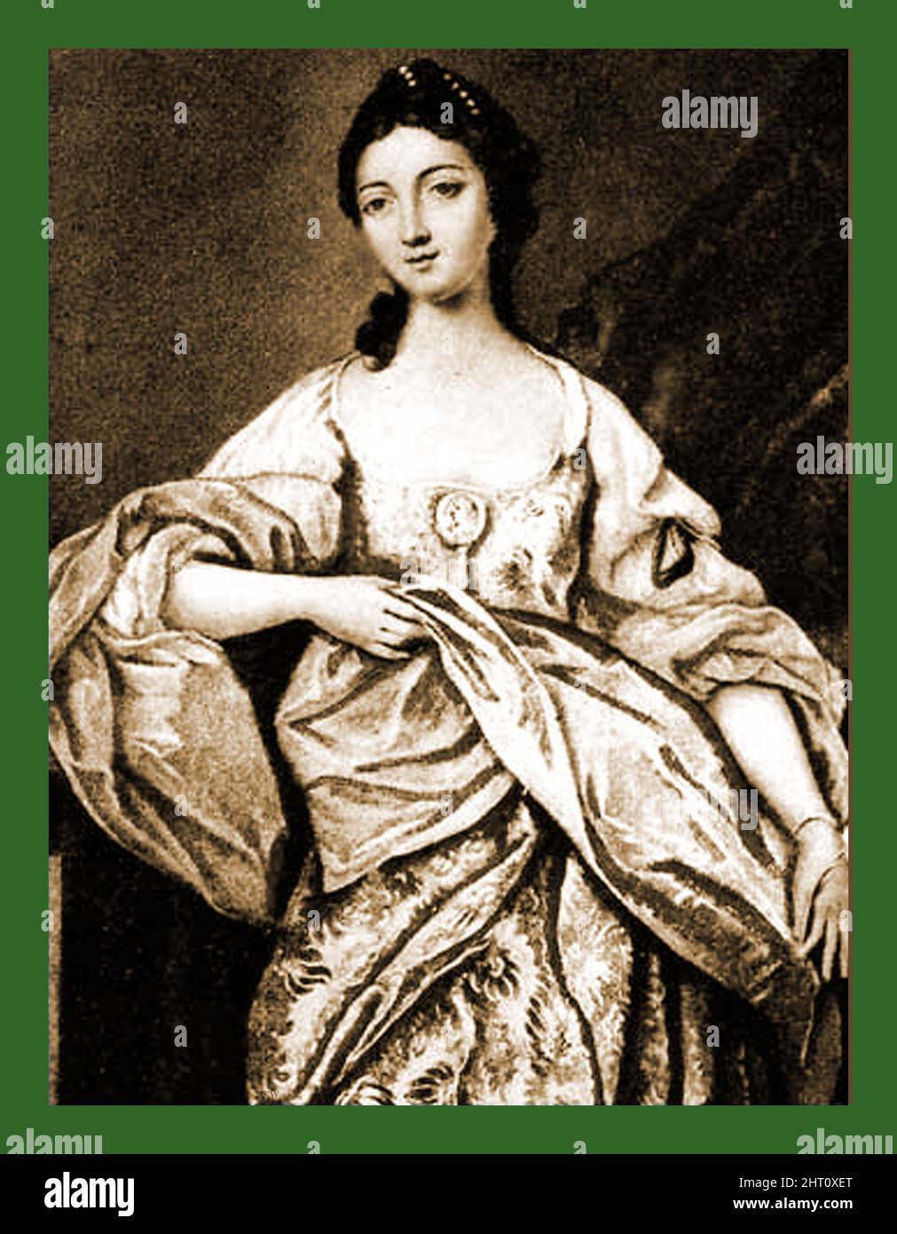 A portrait of Mary Gunning, later Maria Coventry, Countess of Coventry ...