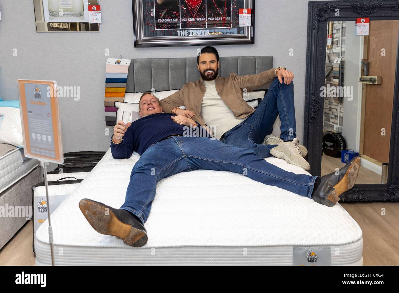 Brentwood, Essex. 26th February 2022. Former BBC Apprentice and ...