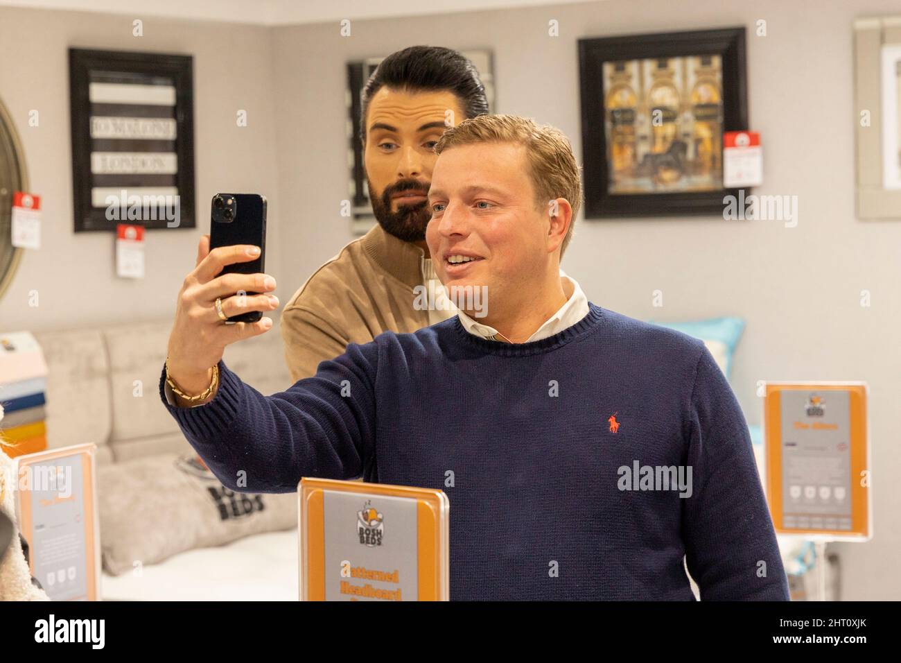 Brentwood, Essex. 26th February 2022. Former BBC Apprentice and ...