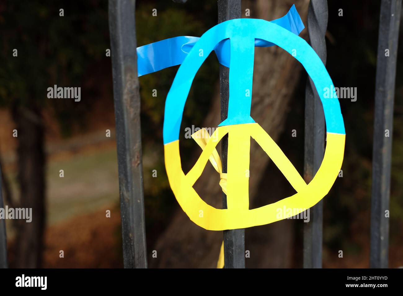 Ukraine war protest sign hi-res stock photography and images - Alamy