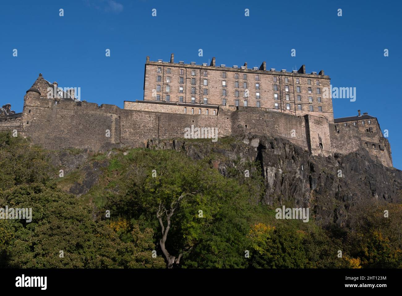 Edinburgh Castle Scotland October 2021 Stock Photo - Alamy