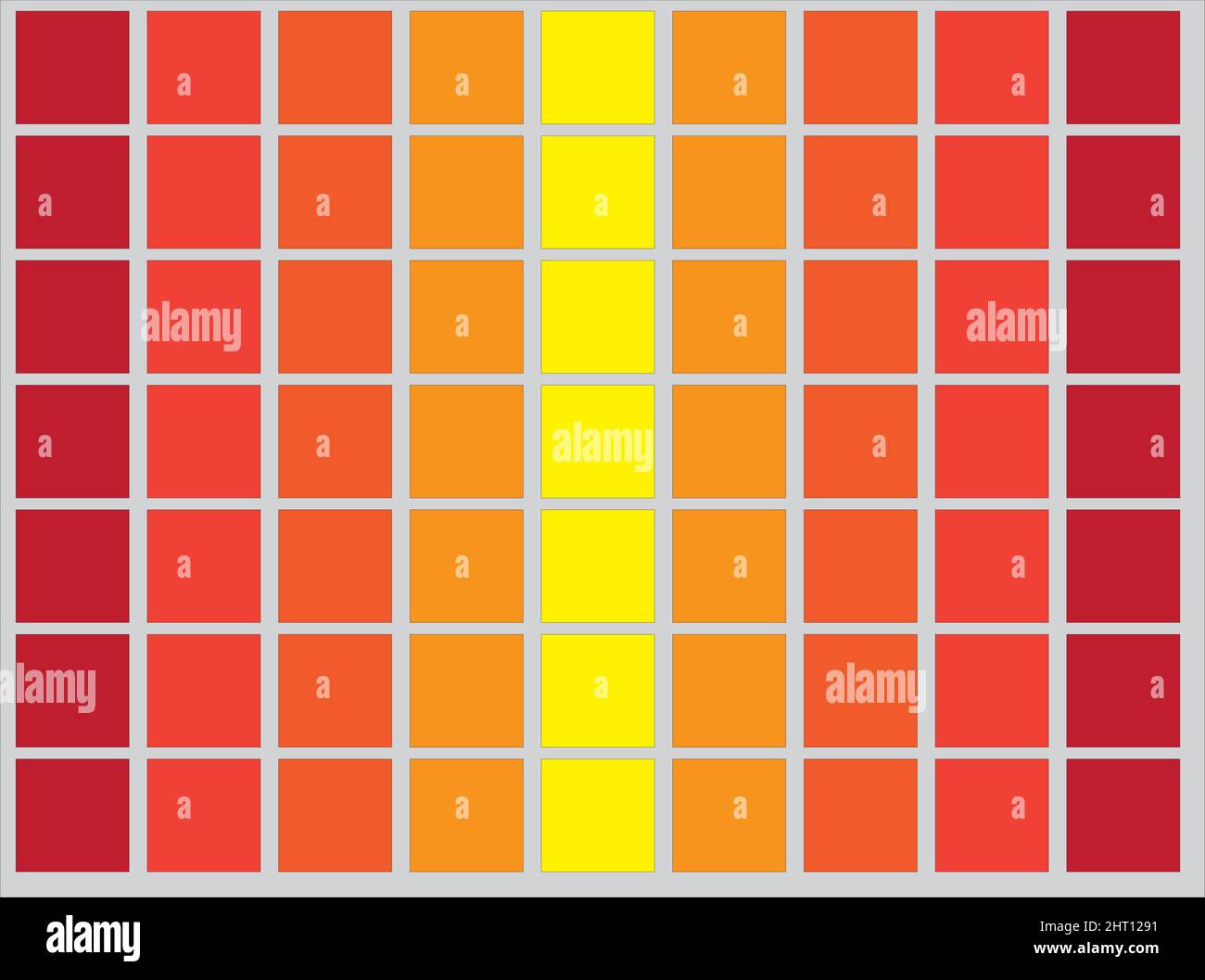 Vector graphics showing a pattern created by placing squares in ...