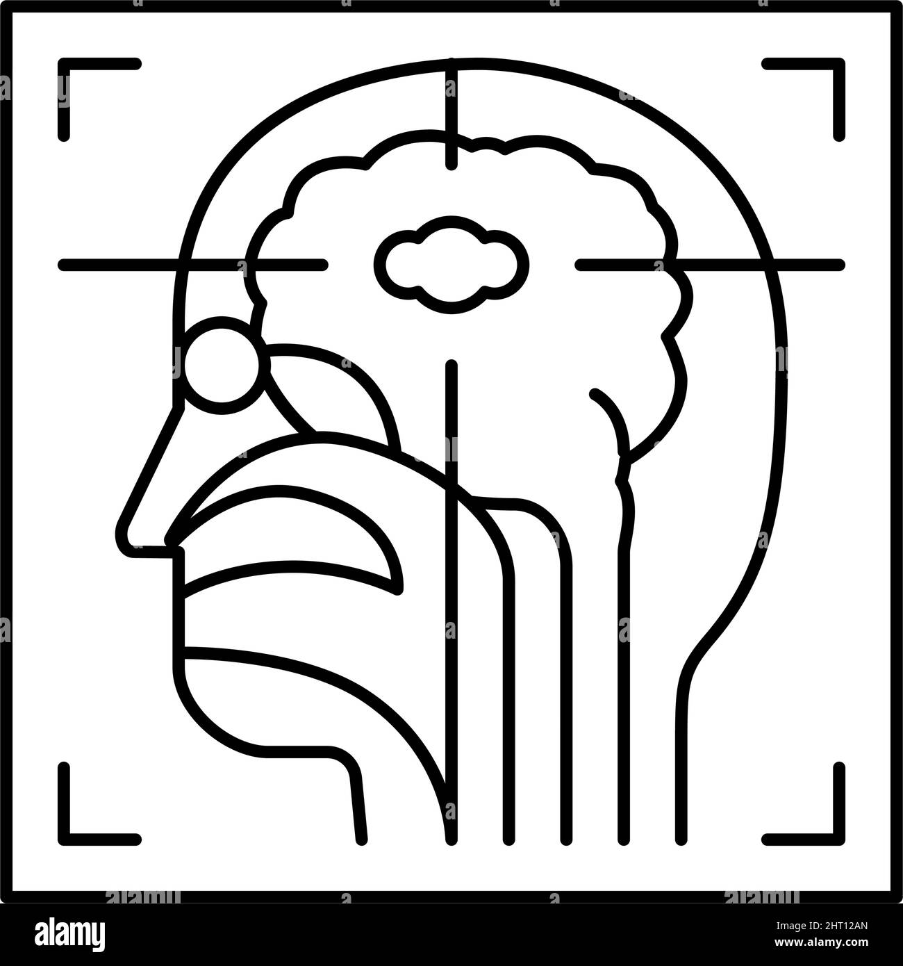 Nuclear medicine scan Cut Out Stock Images & Pictures - Alamy