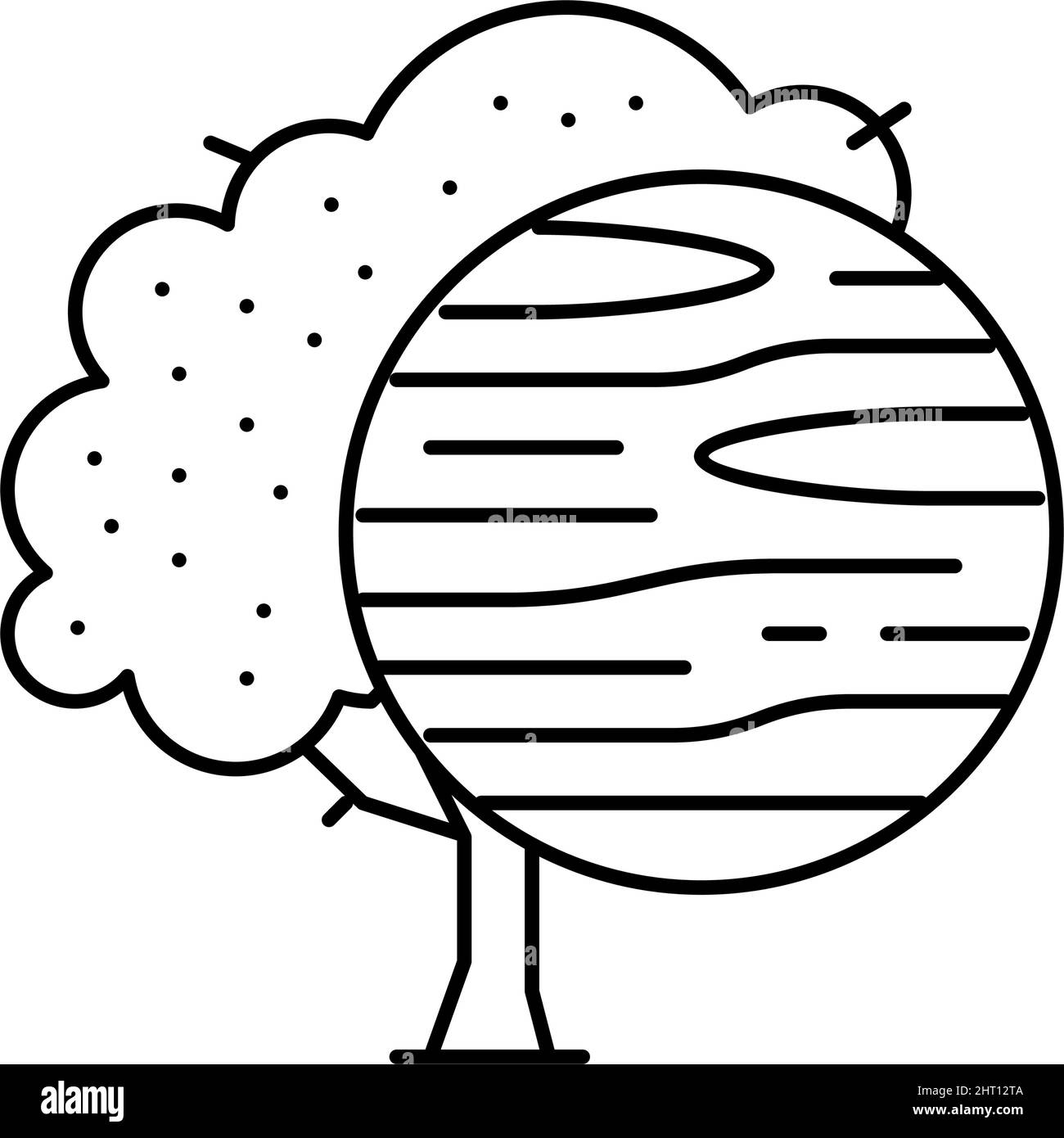 Black cherry wood Stock Vector Images - Alamy