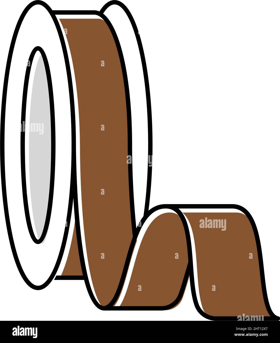 ribbon silk color icon vector illustration Stock Vector Image & Art - Alamy