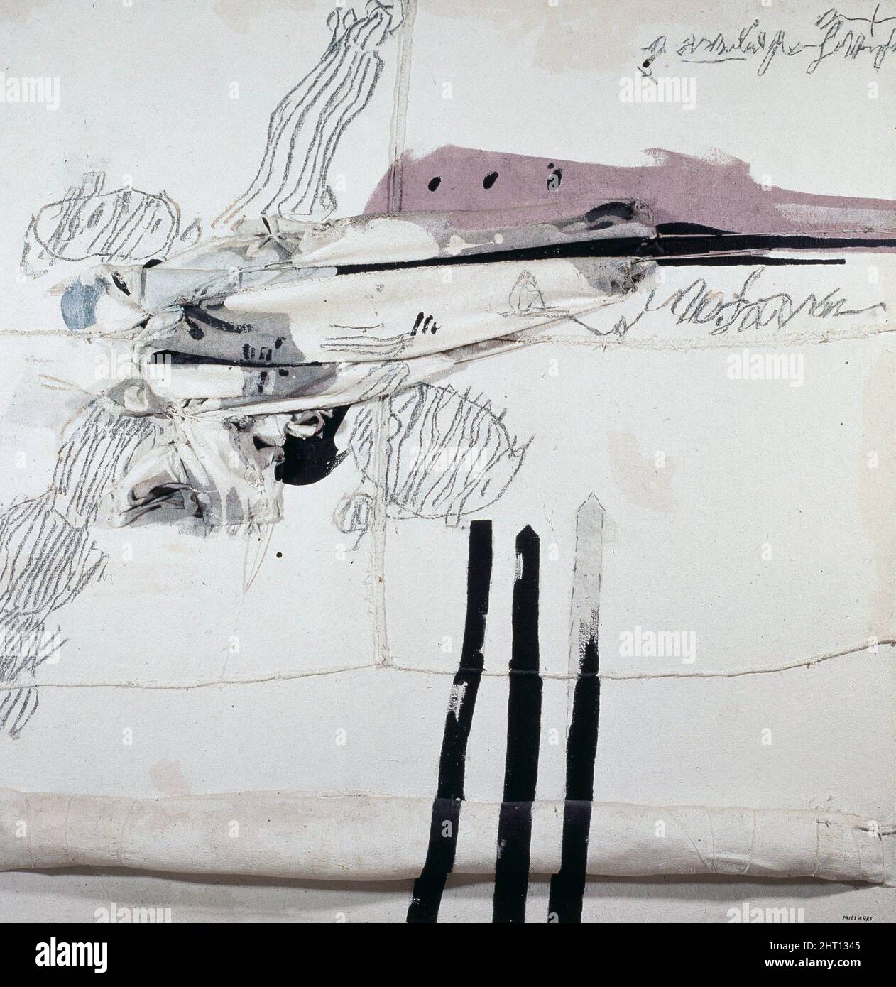 MILLARES , MANUEL. PINTOR ESPAÑOL . LAS PALMAS 1926-1972. ANTROPOFAUNA ...