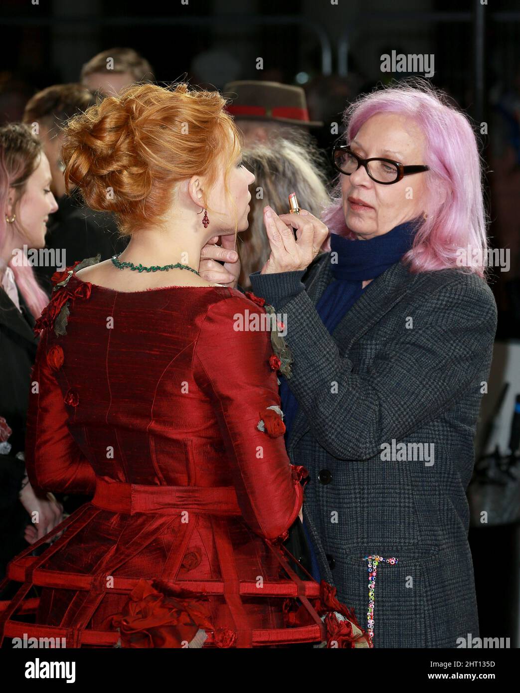 Erica Schmidt attends the UK Premiere of "Cyrano" at Odeon Luxe ...