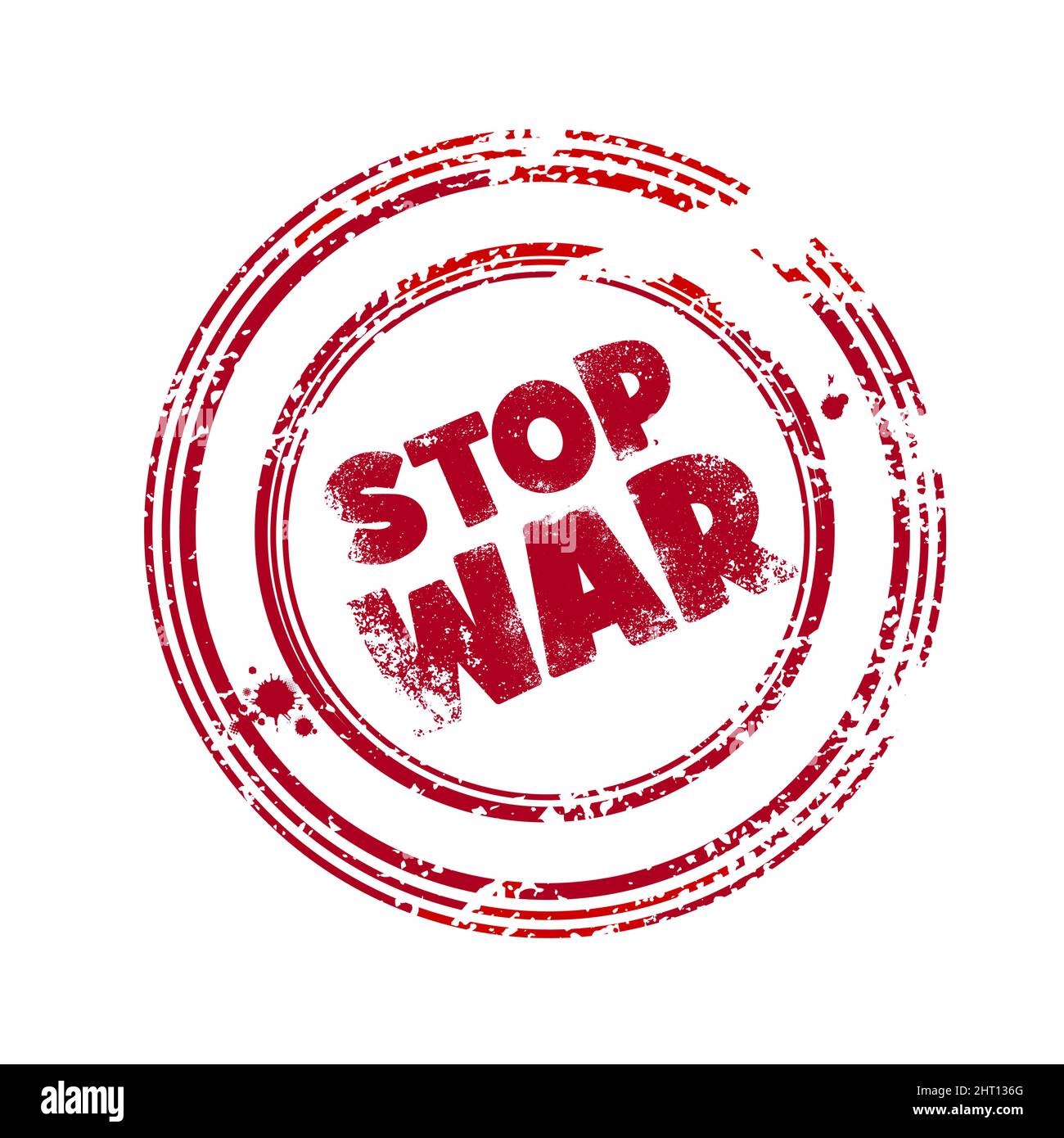 STOP WAR seal. Vector illustration Stock Vector Image & Art - Alamy