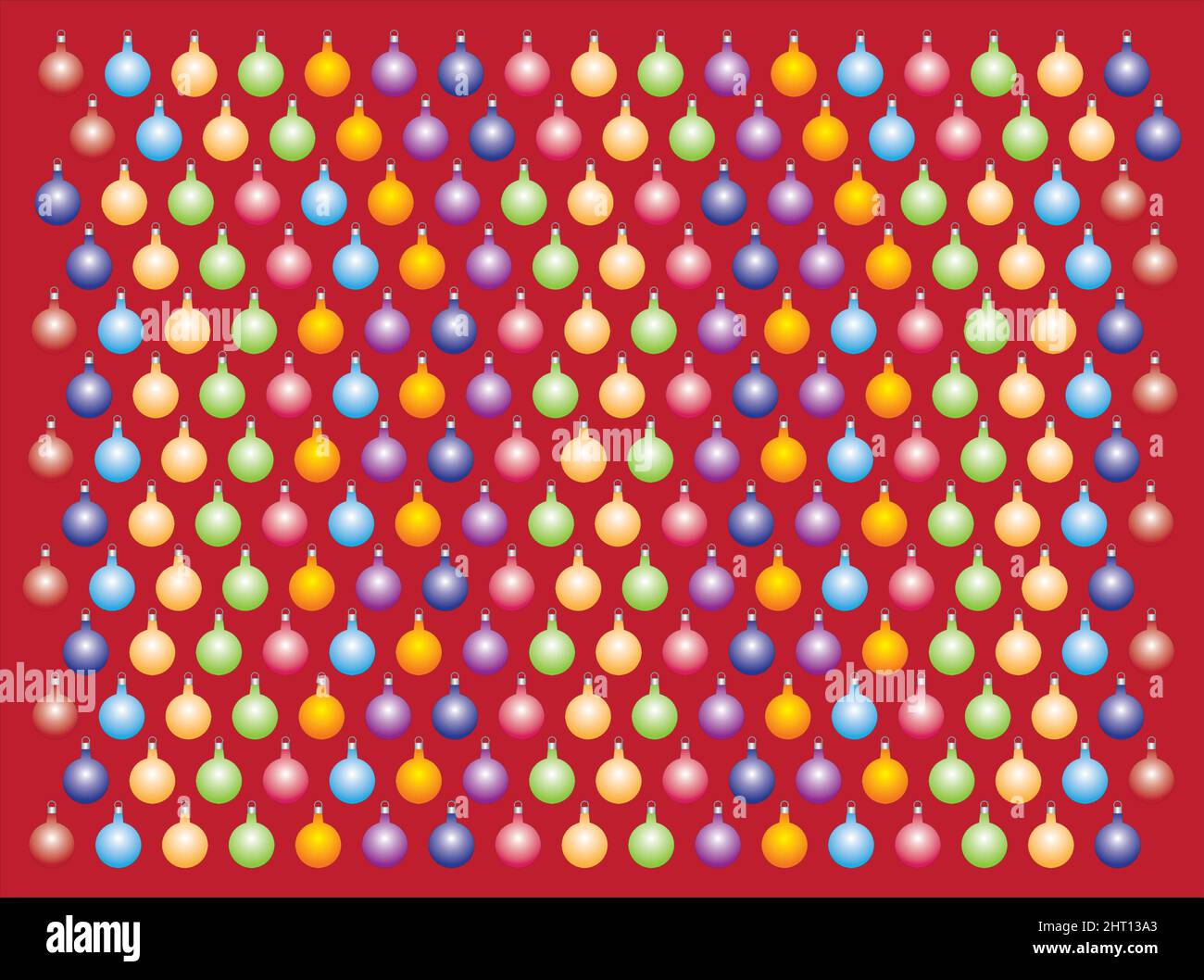 Vector graphics depicting the texture of different colored Christmas ...