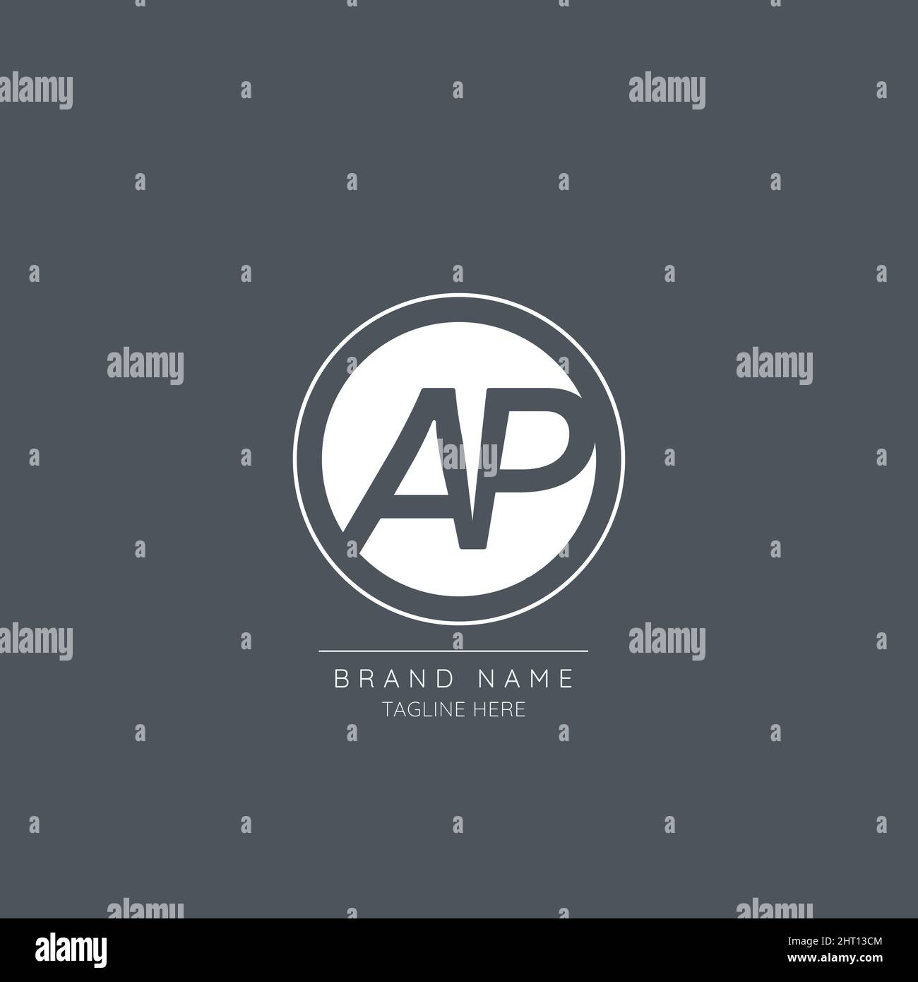 Ap modern logo hi-res stock photography and images - Alamy