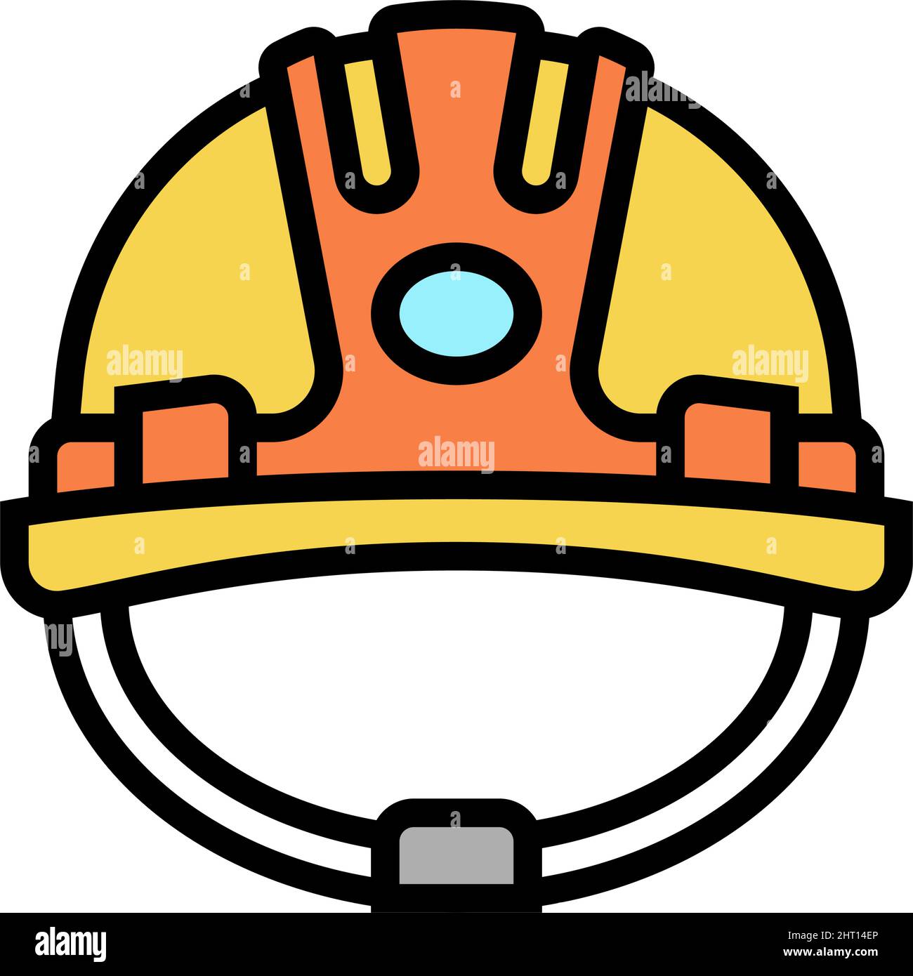 helmet builder color icon vector illustration Stock Vector Image & Art ...