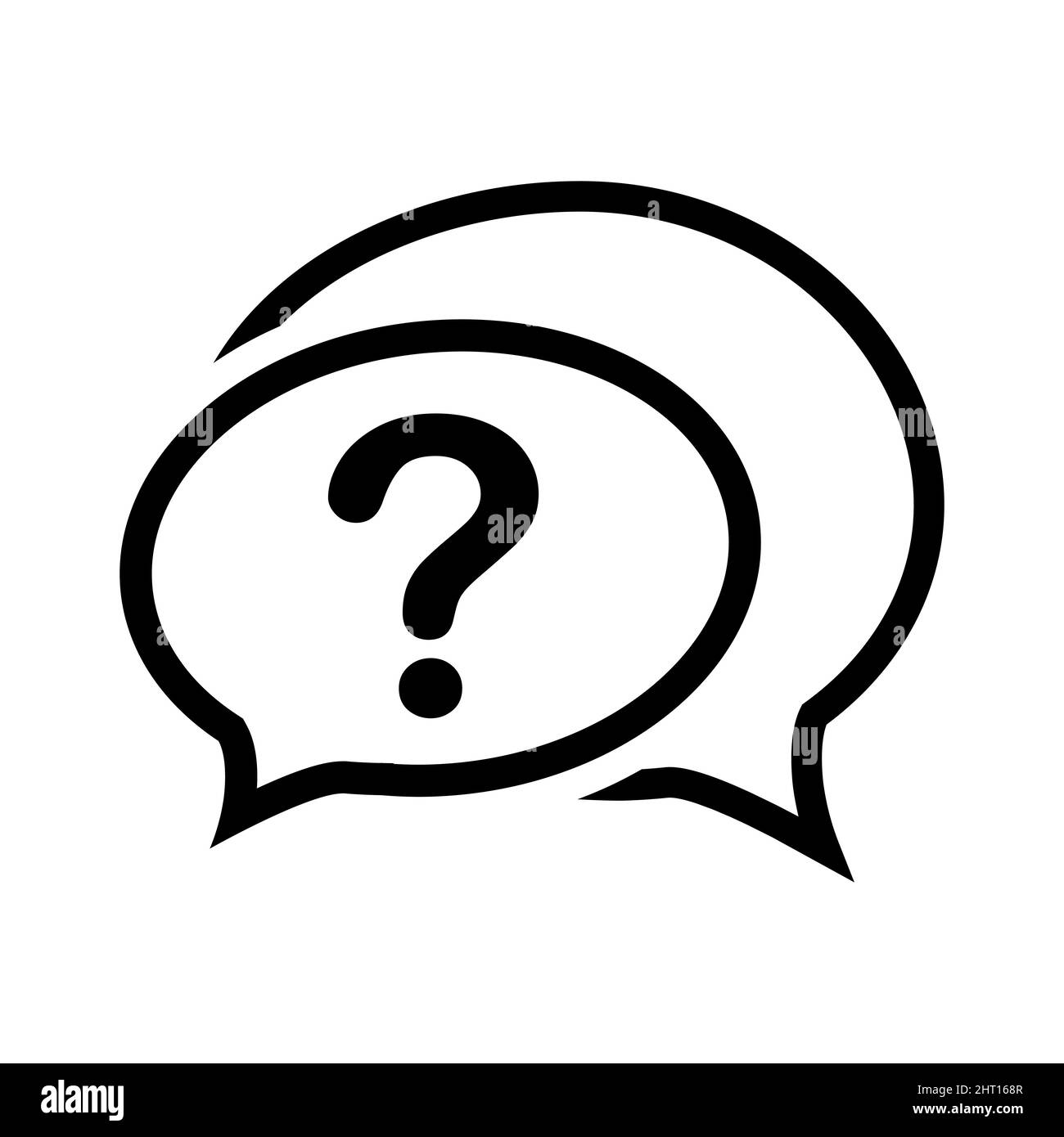 Questions and answer icon. Faq symbol. Help sign Stock Vector Image ...