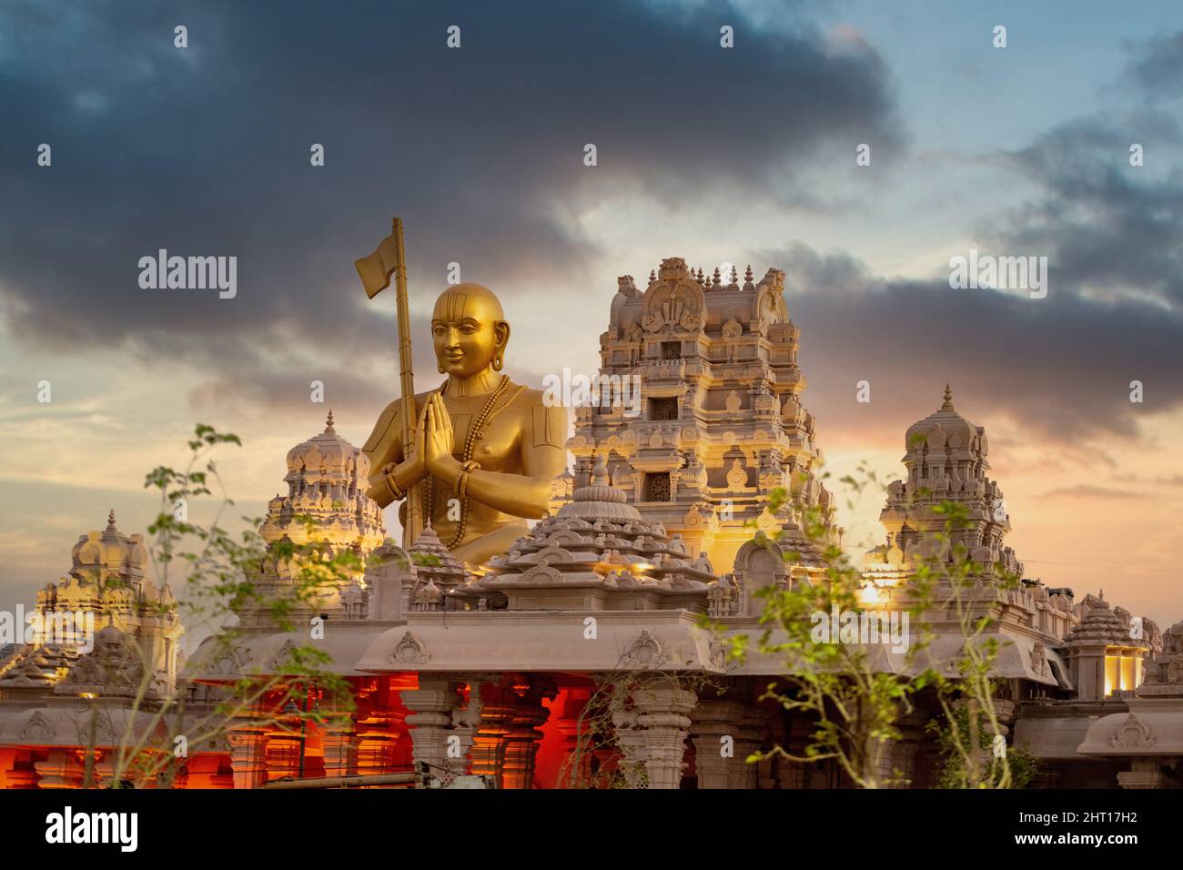 Ramanuja statue, Statue of Equality, Muchintal, Hyderabad, Telengana ...