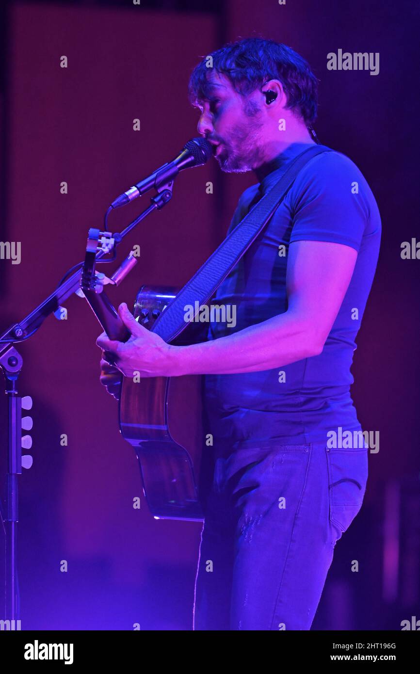 Rome, Italy. 25th Feb, 2022. Bruce Soord of The Pinapple Thief during ...