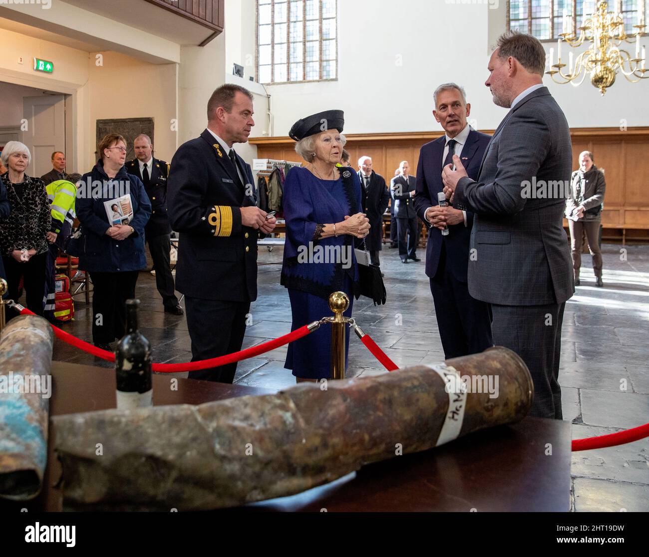 The Hague, Netherlands. 26th Feb, 2022. Princess Beatrix at the ...