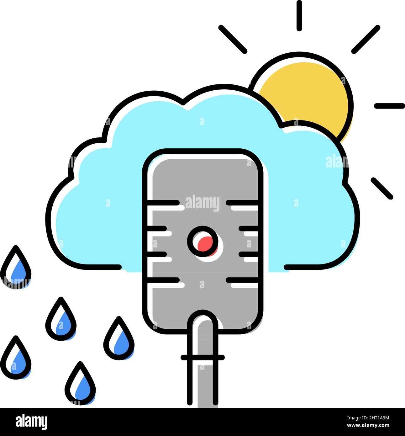 Weather channel icon Stock Vector Images - Alamy