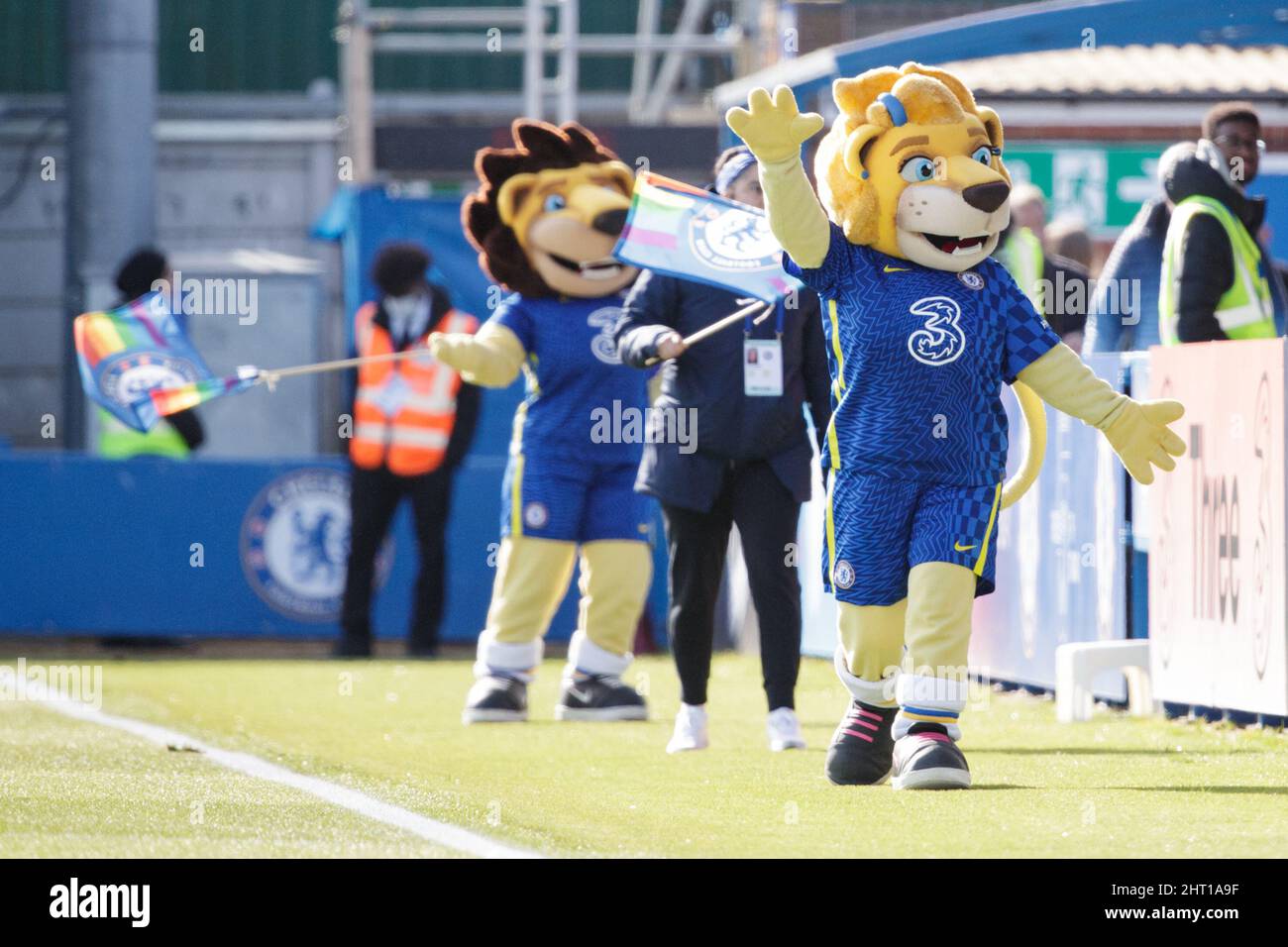 The chelsea mascots hi-res stock photography and images - Alamy