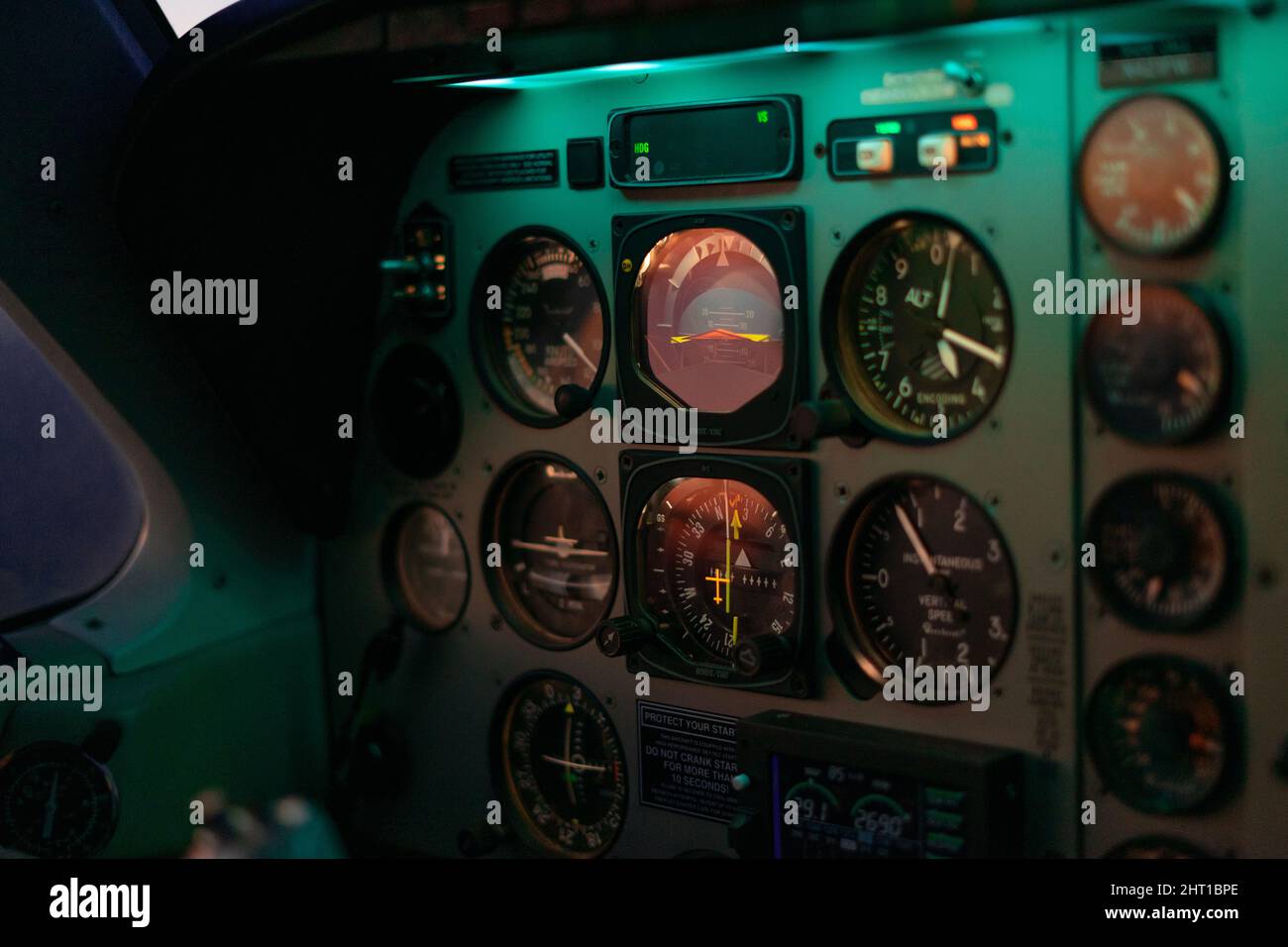 Closeup shot of Bonanza A36 Instrument Panel Stock Photo - Alamy
