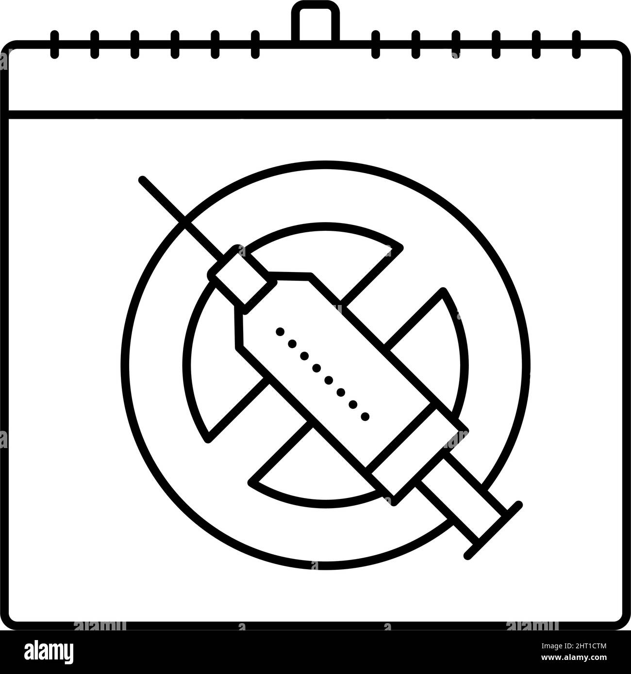 international day against drug abuse and trafficking line icon vector ...