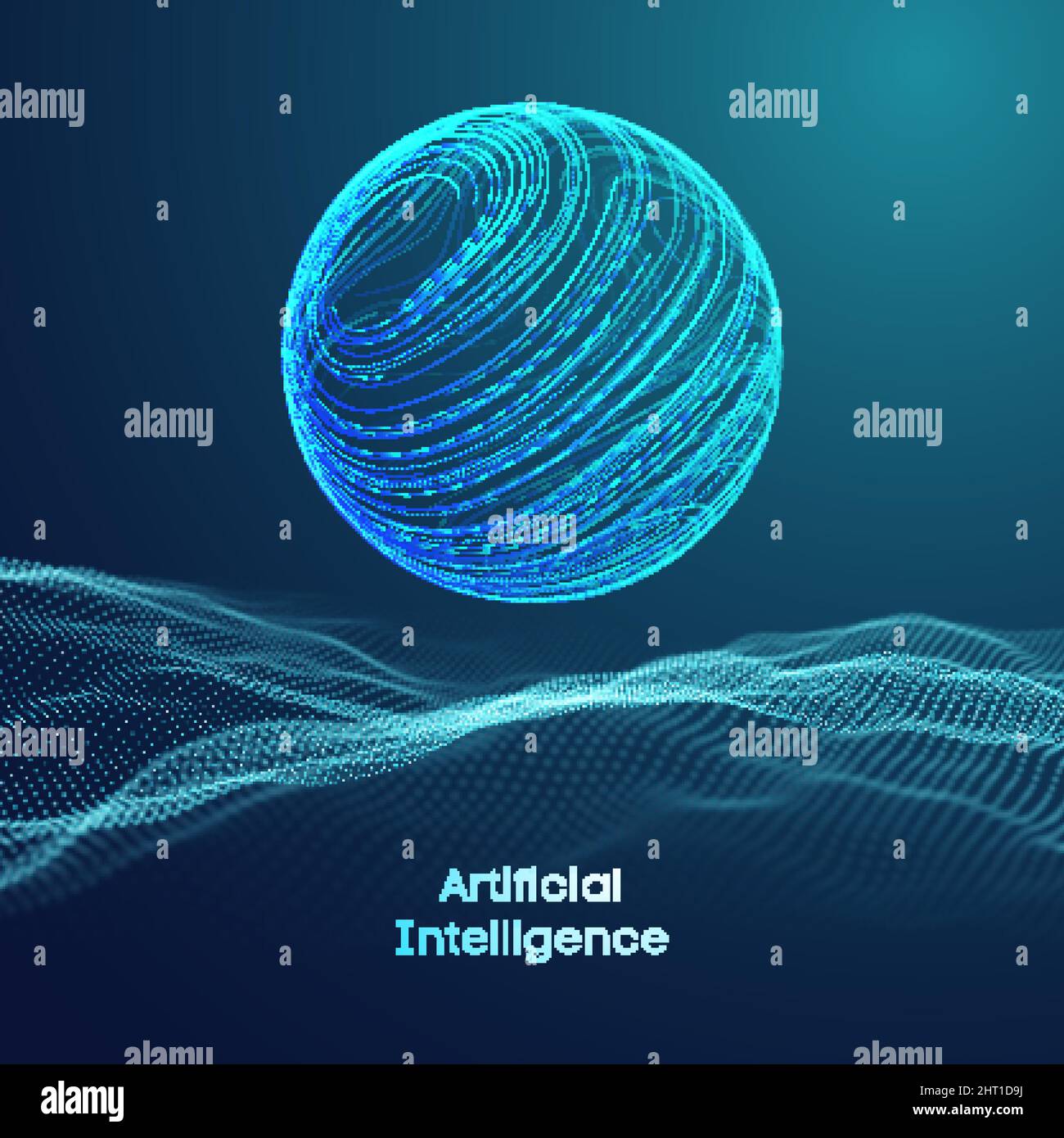 Artificial intelligence communication network. Digital science ... Artificial intelligence communication network. Digital science ...