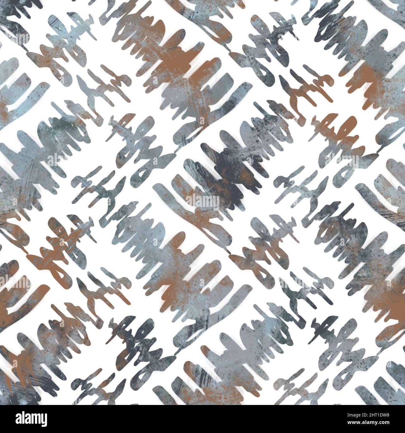 Seamless neutral and white grungy classic abstract surface pattern ...