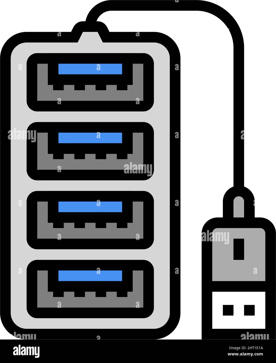 Usb 3 hub Stock Vector Images - Alamy