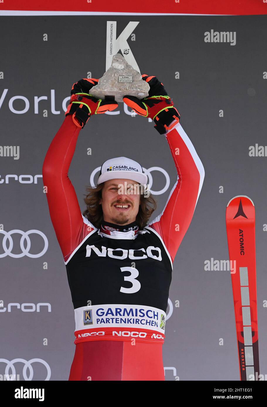 Garmisch Partenkirchen, Germany. 26th Feb, 2022. Alpine skiing: World ...