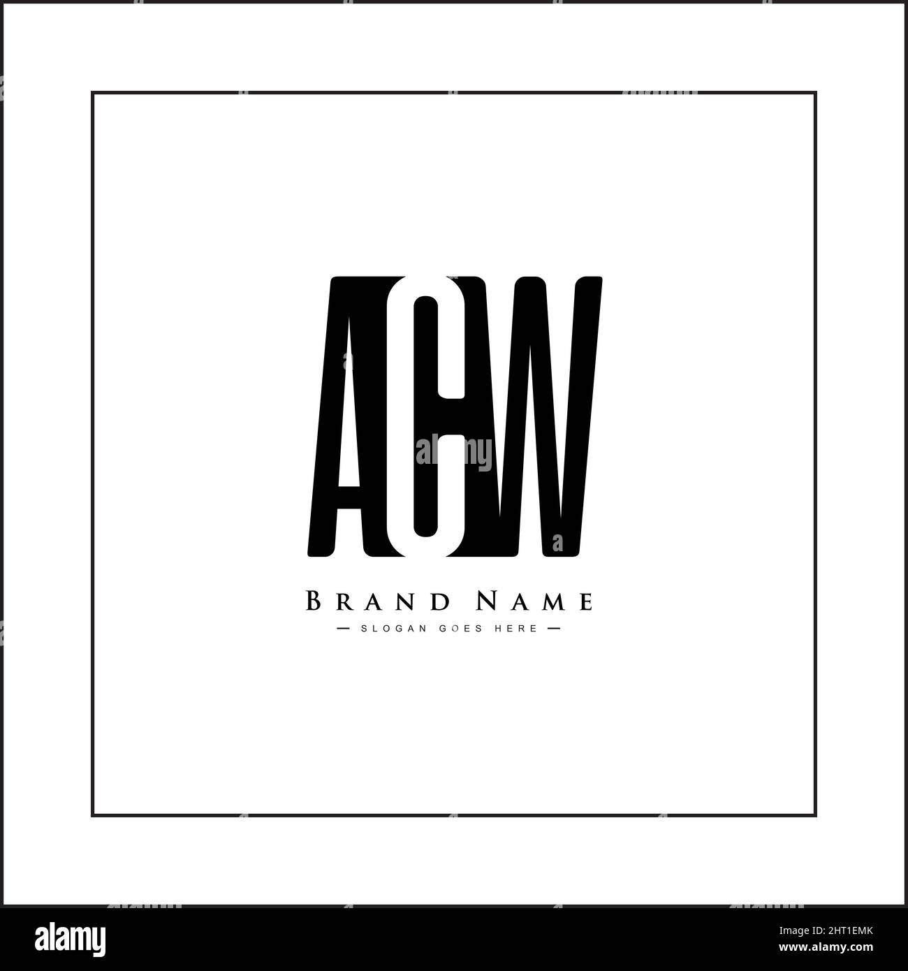 Alphabet acw Stock Vector Images - Alamy