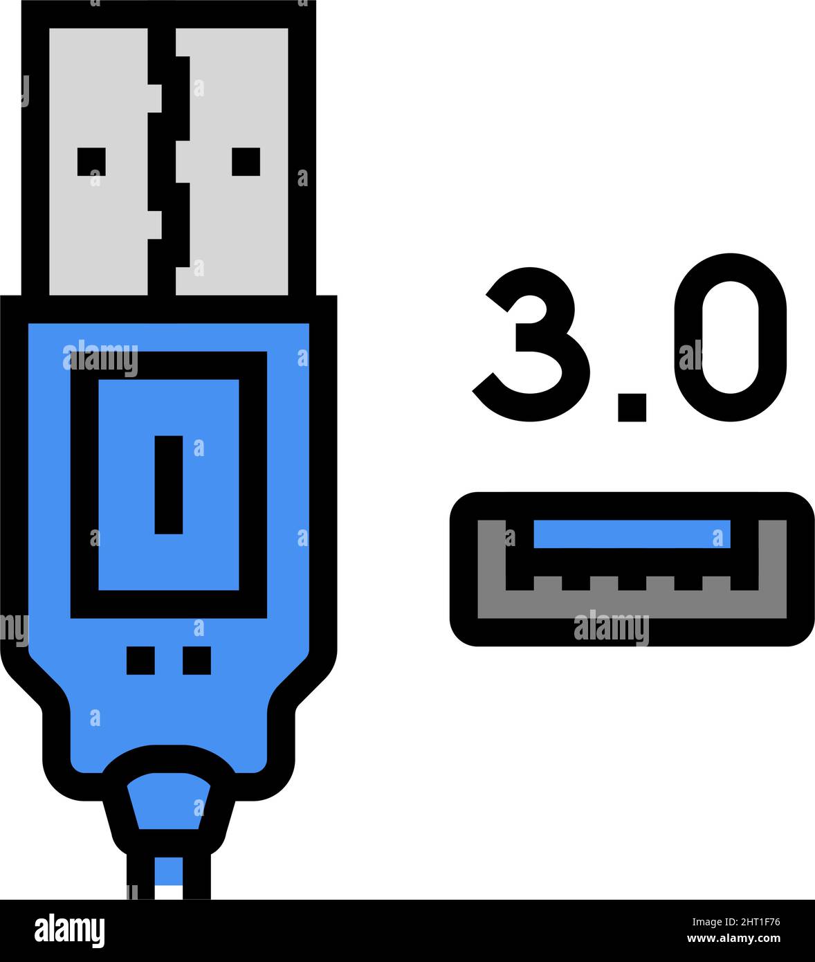 Usb 3 Stock Vector Images - Alamy