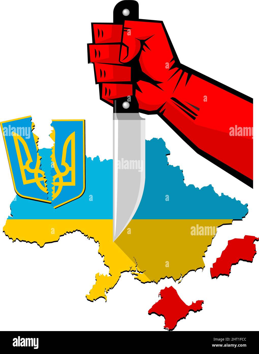 Map russia troops ukraine Stock Vector Images - Alamy