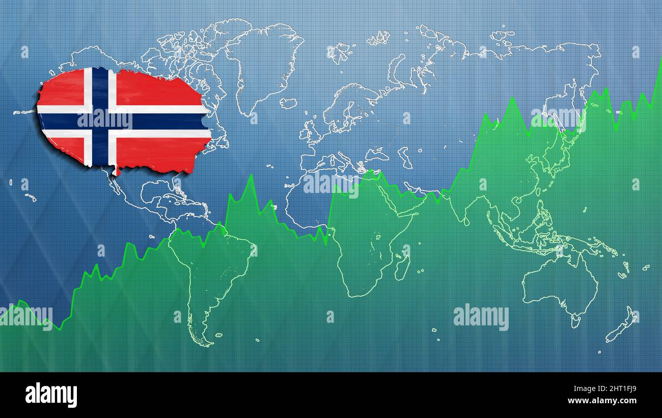 Map of Bouvet Island, financial success, economy growth Stock Photo - Alamy