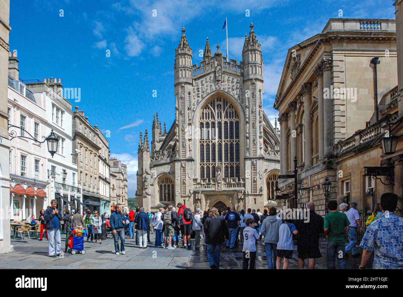 The historic Bath Abbey in Bath Stock Photo - Alamy
