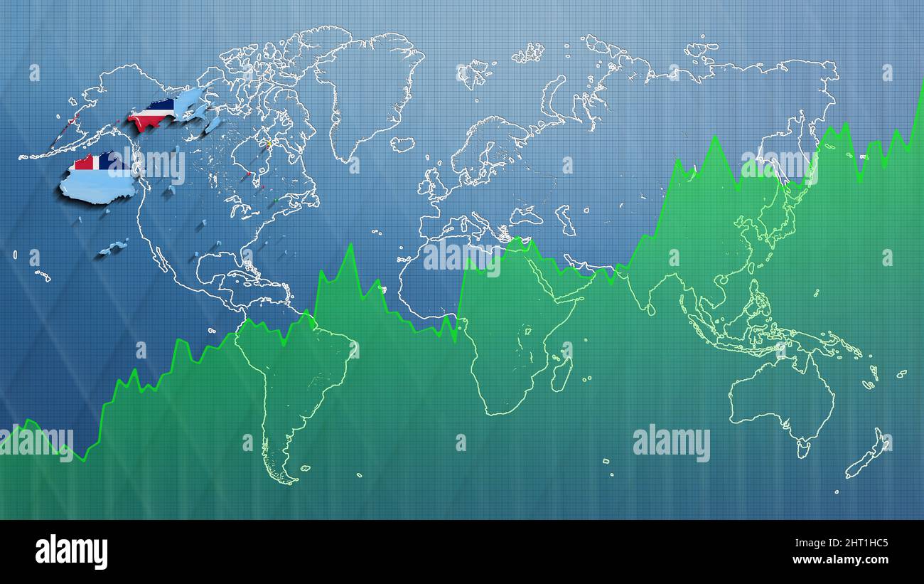 Map of Fiji, financial success, economy growth Stock Photo - Alamy