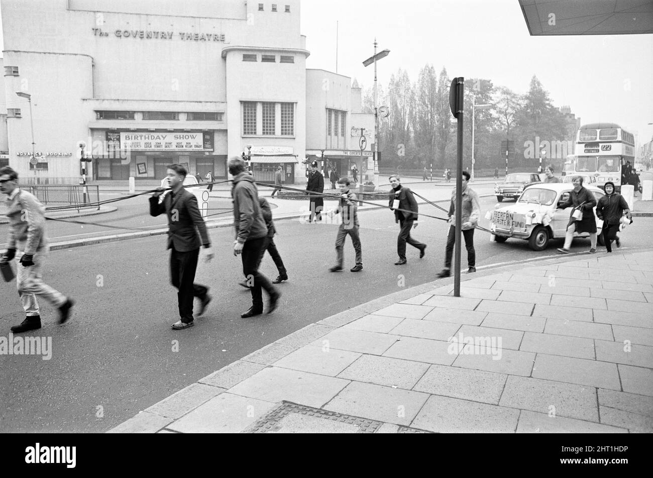 Coventry Aberfan Fund Raising Event, car trek to Stratford, London ...