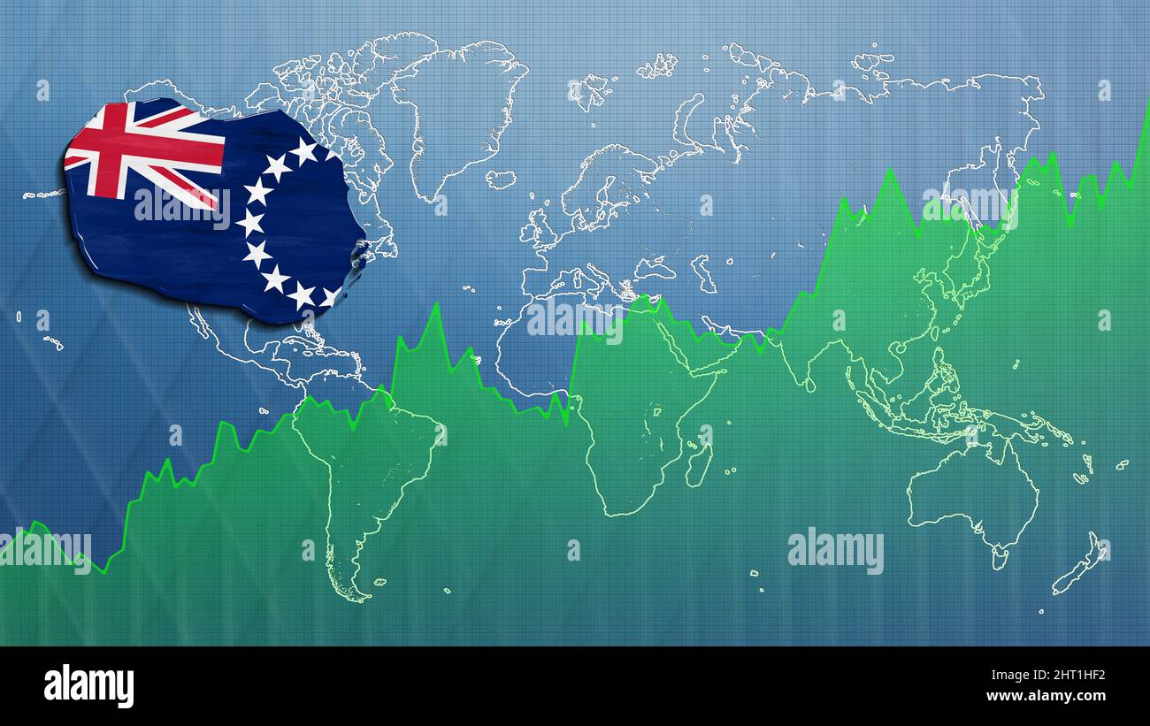 Cook islands graph hi-res stock photography and images - Alamy
