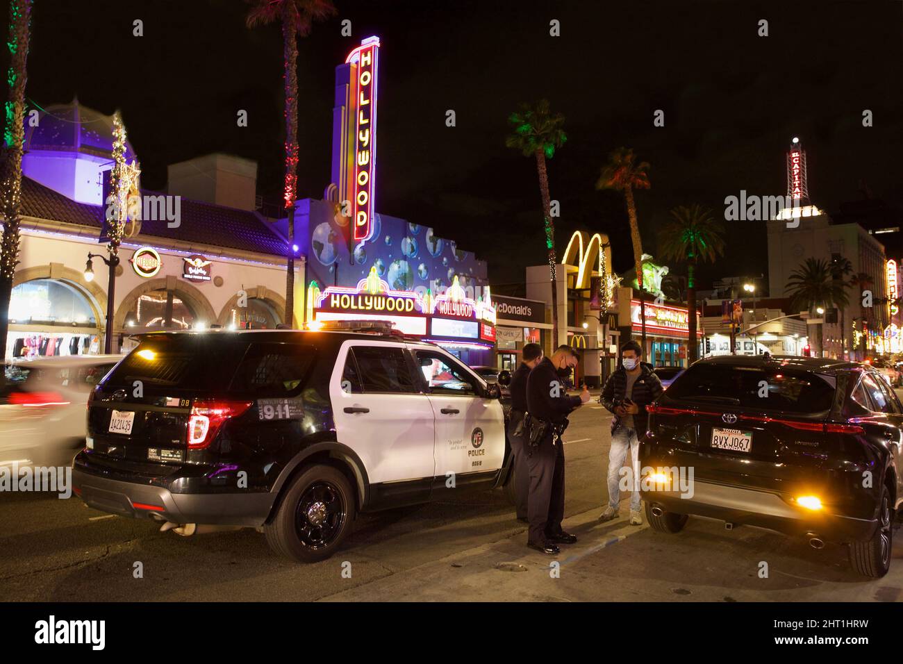 Lapd patrol car hi-res stock photography and images - Alamy