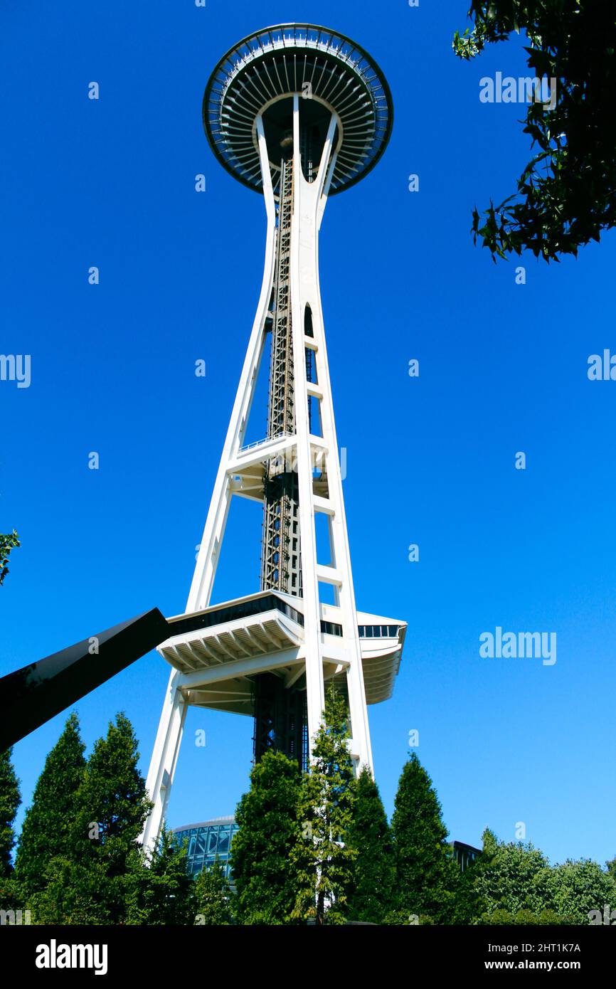 Space Needle in Seattle Washington Stock Photo - Alamy