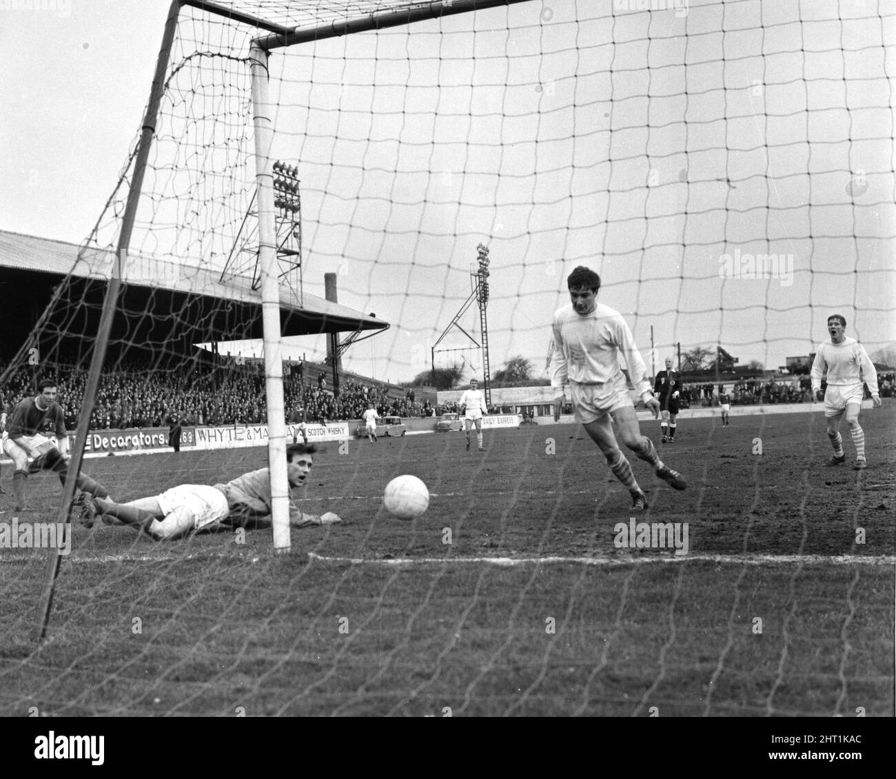 Scores his 2nd goal Black and White Stock Photos & Images - Alamy