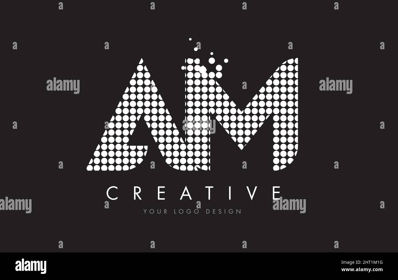 Am circle logo Black and White Stock Photos & Images - Alamy