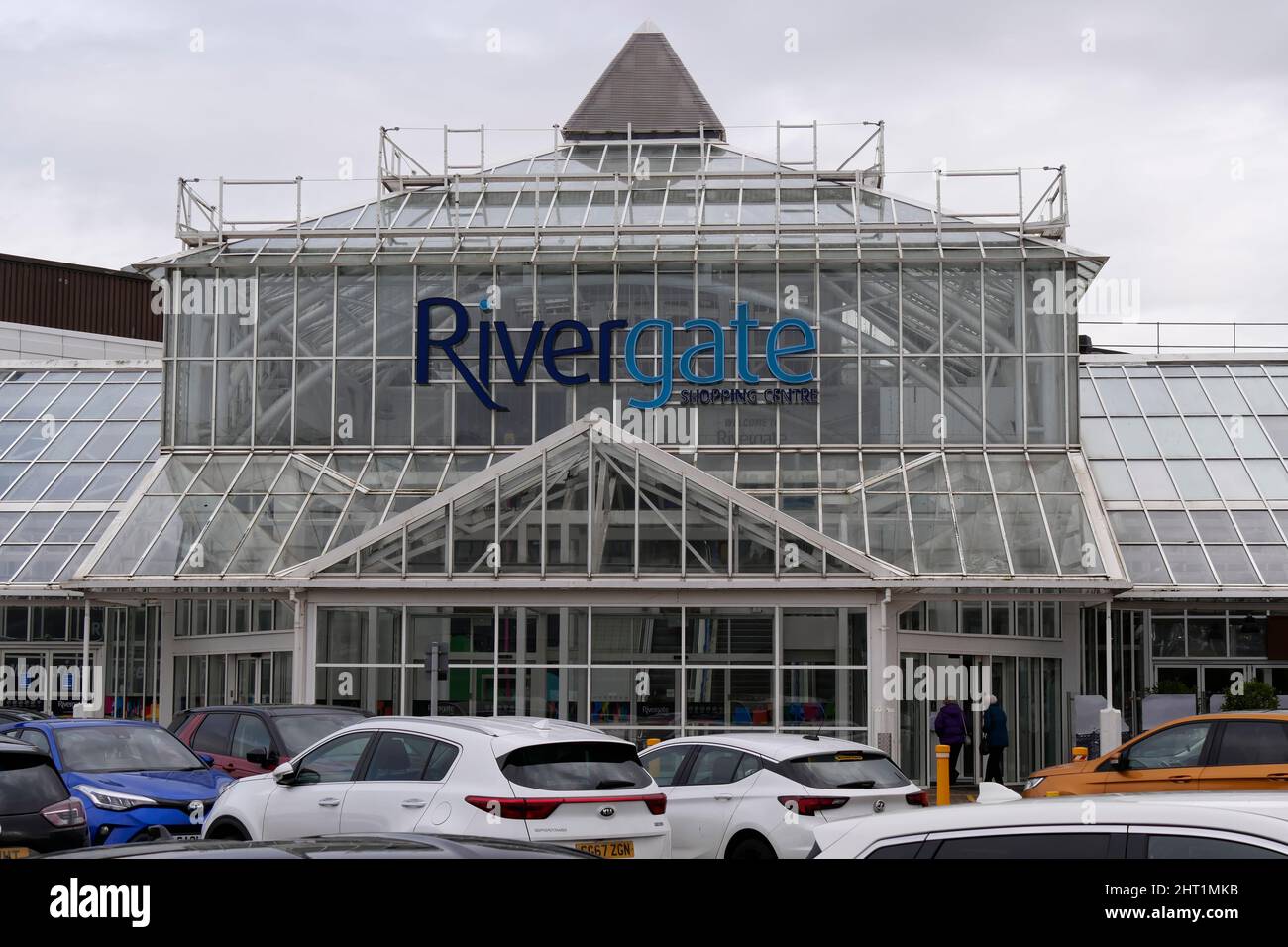 Rivergate shopping centre, Irvine, North Ayrshire,Scotland,UK Stock ...