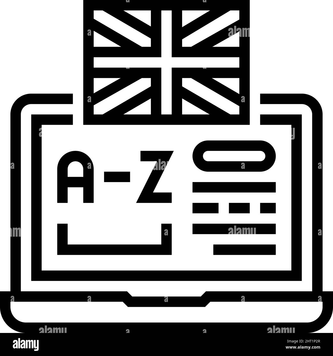 learn english line icon vector illustration Stock Vector Image & Art ... learn english line icon vector illustration Stock Vector Image & Art ...