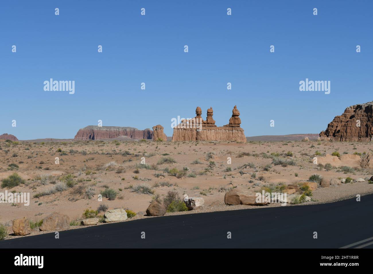 Aview of a beautiful hoodoos sa Stock Photo - Alamy
