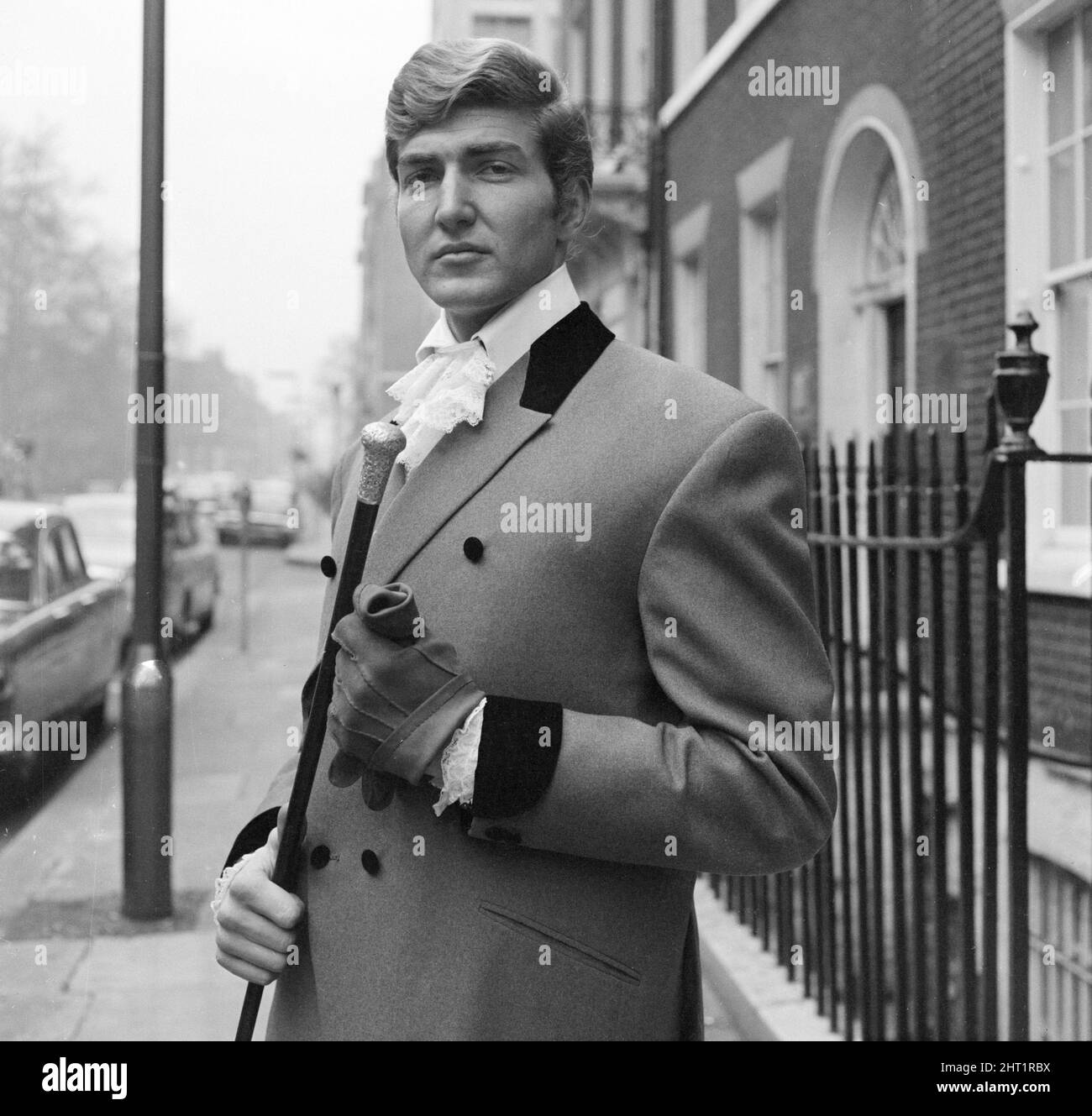 Singer Beau Brummel in London. January 1965 Stock Photo - Alamy