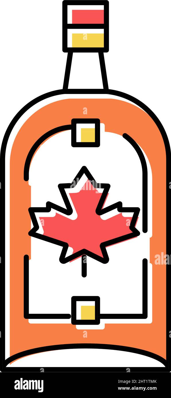maple spirits color icon vector illustration Stock Vector Image & Art ...