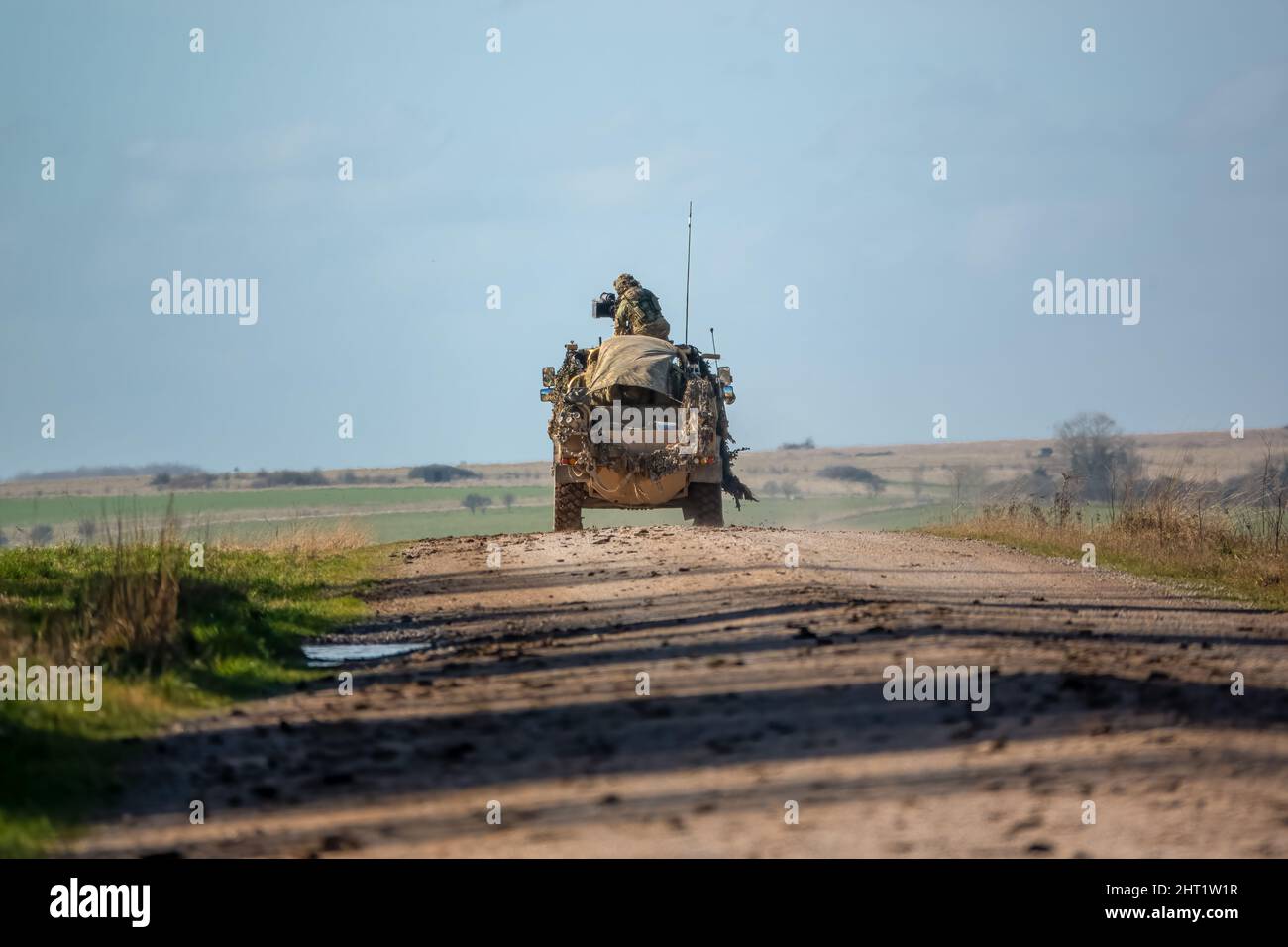 British army Supacat Coyote 6x6 rapid assault, fire support and ...