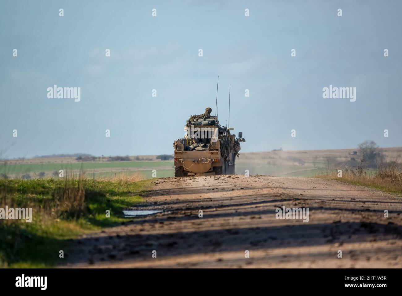 British army Supacat Coyote 6x6 rapid assault, fire support and ...