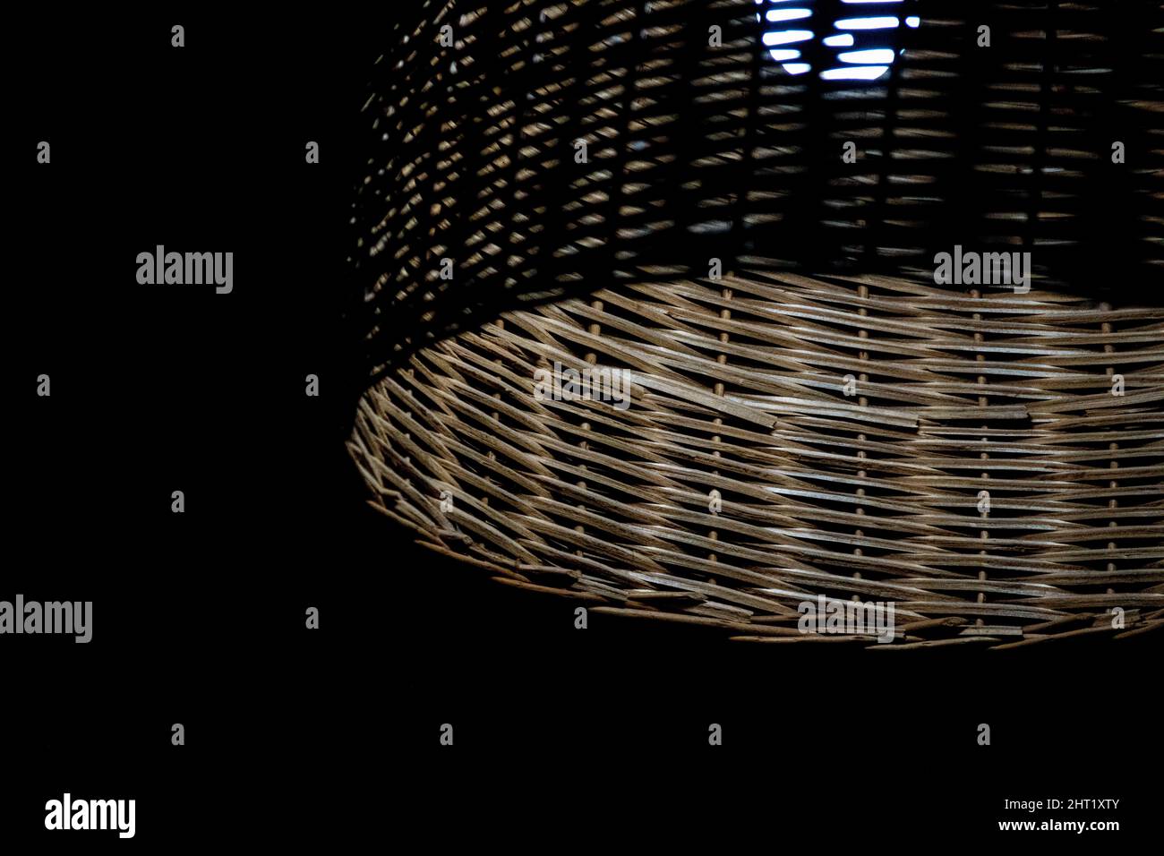 abstract texture of a wicker. Closeup photo Stock Photo - Alamy