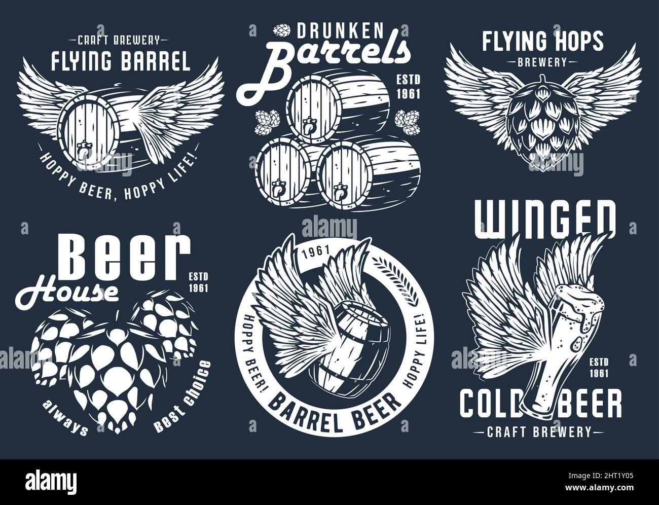 Bar fly Stock Vector Images - Alamy