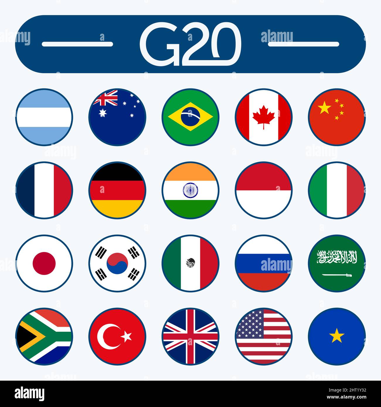 G20 summit leaders Stock Vector Images - Alamy